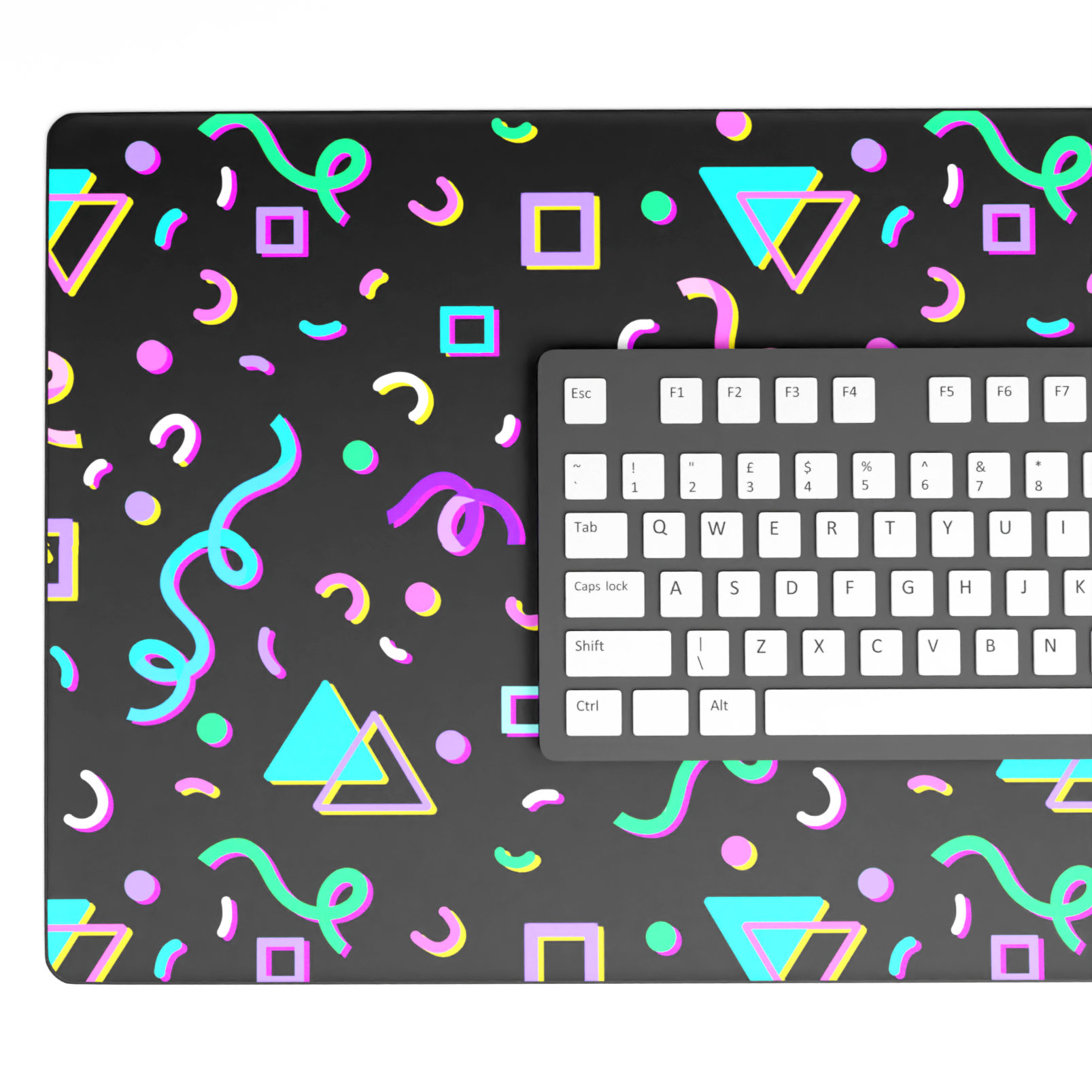 90's Arcade Dark Mode Collection Desk Mat – Oshkico